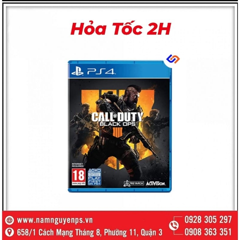 Đĩa Game PS4 | Call Of Duty Black OPS IIII COD BO4 | Shopee Việt Nam