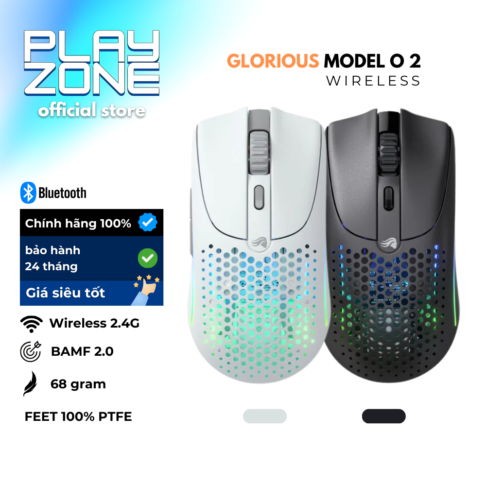 [Chính hãng - bảo hành 24th] Chuột chơi game Glorious Model O 2 Wireless New | Shopee Việt Nam
