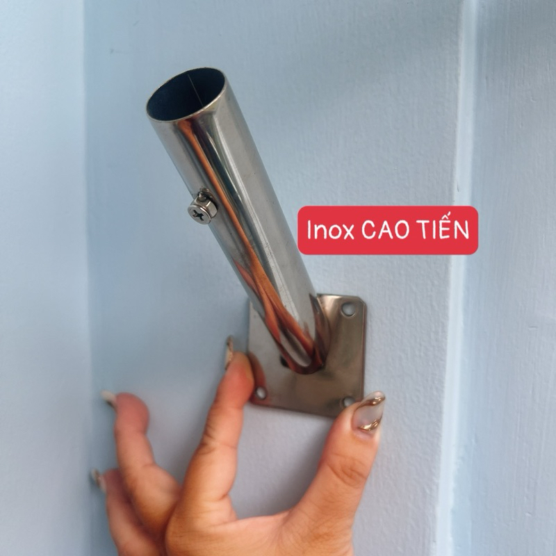 Pass treo cờ , đồ cắm nhang INOX (tặng kèm ốc , tắc kê) | Shopee Việt Nam