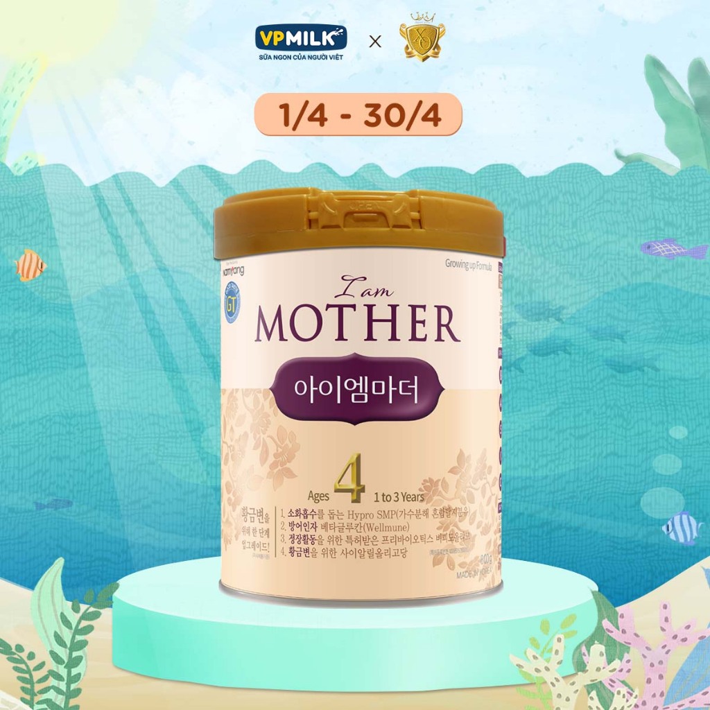 [DATE 06/2024] Sữa bột Namyang I Am Mother 4 - Lon 800g | Shopee Việt Nam