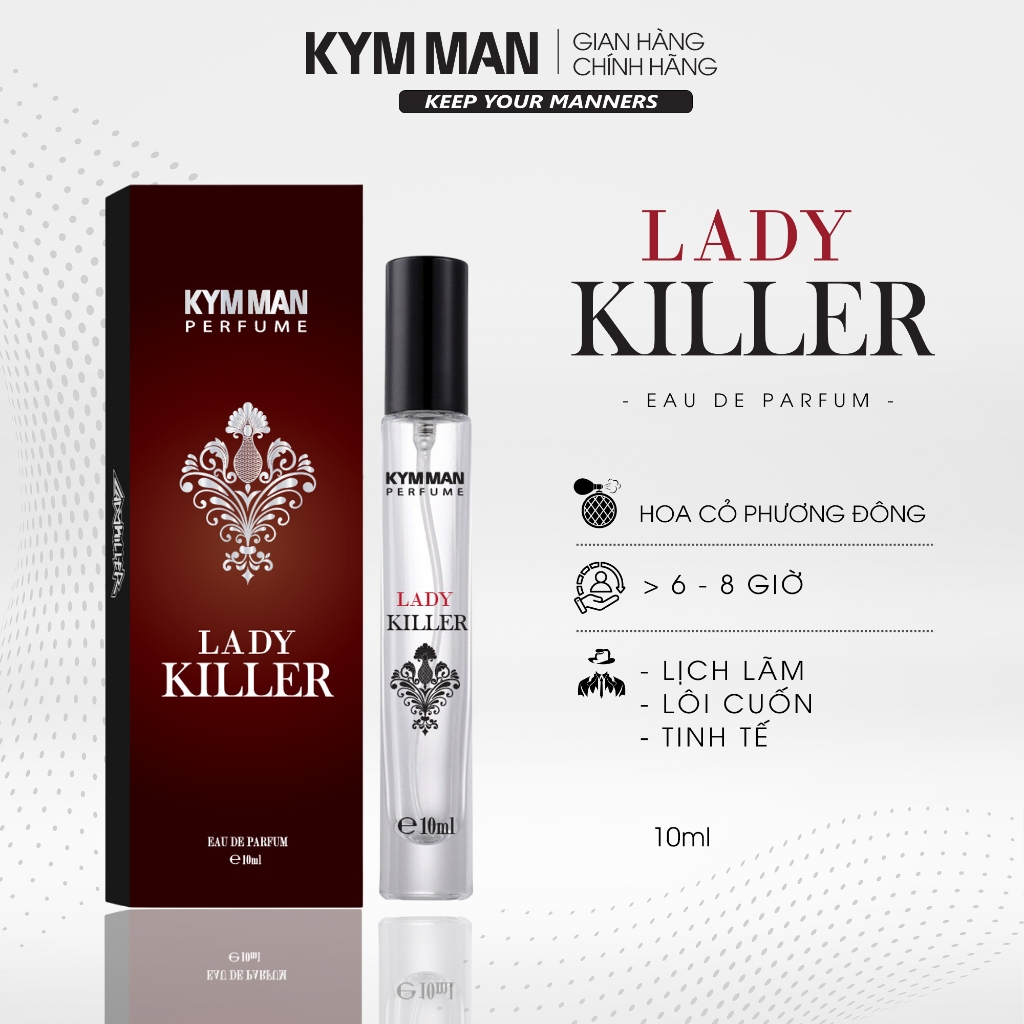 Nước Hoa nam LADY KILLER 10ml - KYM MAN | Shopee Việt Nam