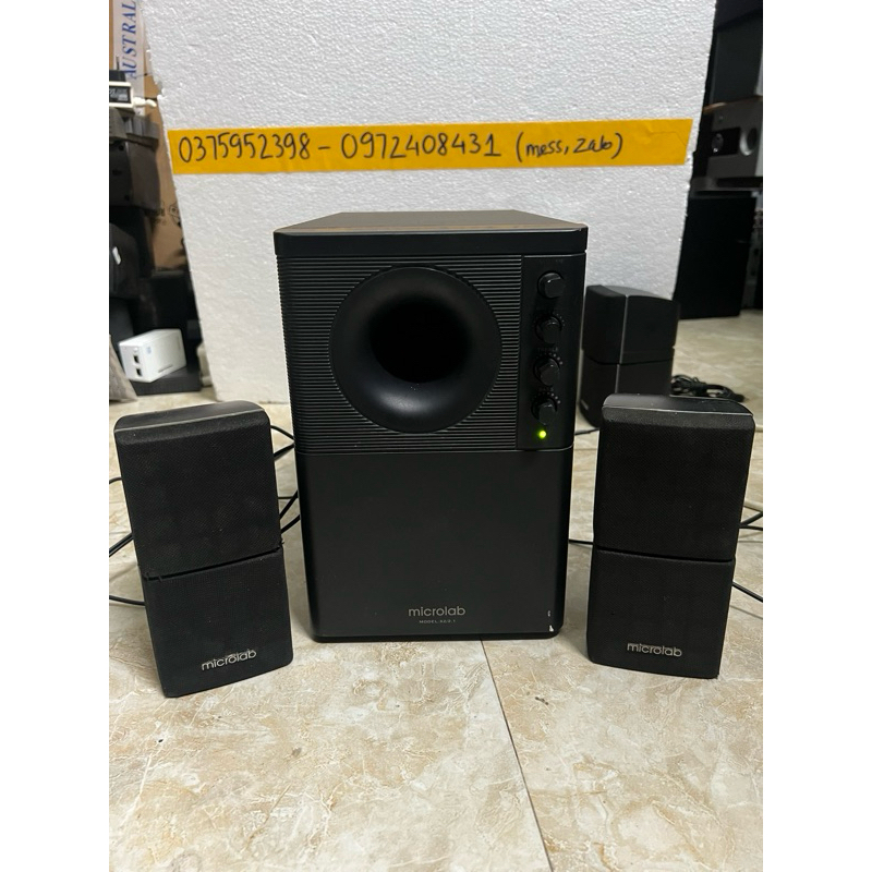 ( Hàng cũ ) Loa Microlab x2 2.1 - 5.1 | Shopee Việt Nam