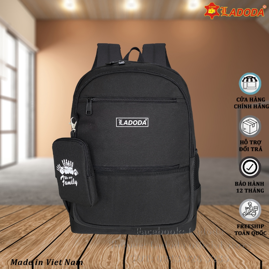 Balo học sinh, balo đựng laptop thương hiệu ladoda chính hãng BL297 | Shopee Việt Nam