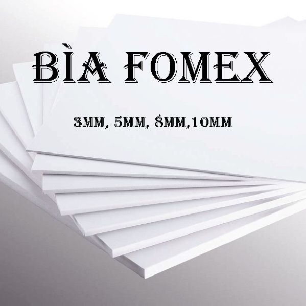 Tấm Bìa Mô Hình, Tấm Fomex, Bìa Formex, Tấm Fomex Trắng Dày 3mm, 5mm ...