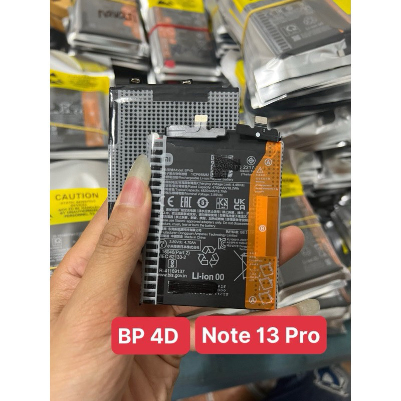 Pin Xiaomi Note 13 Pro ( BP 4D ) zin hãng | Shopee Việt Nam