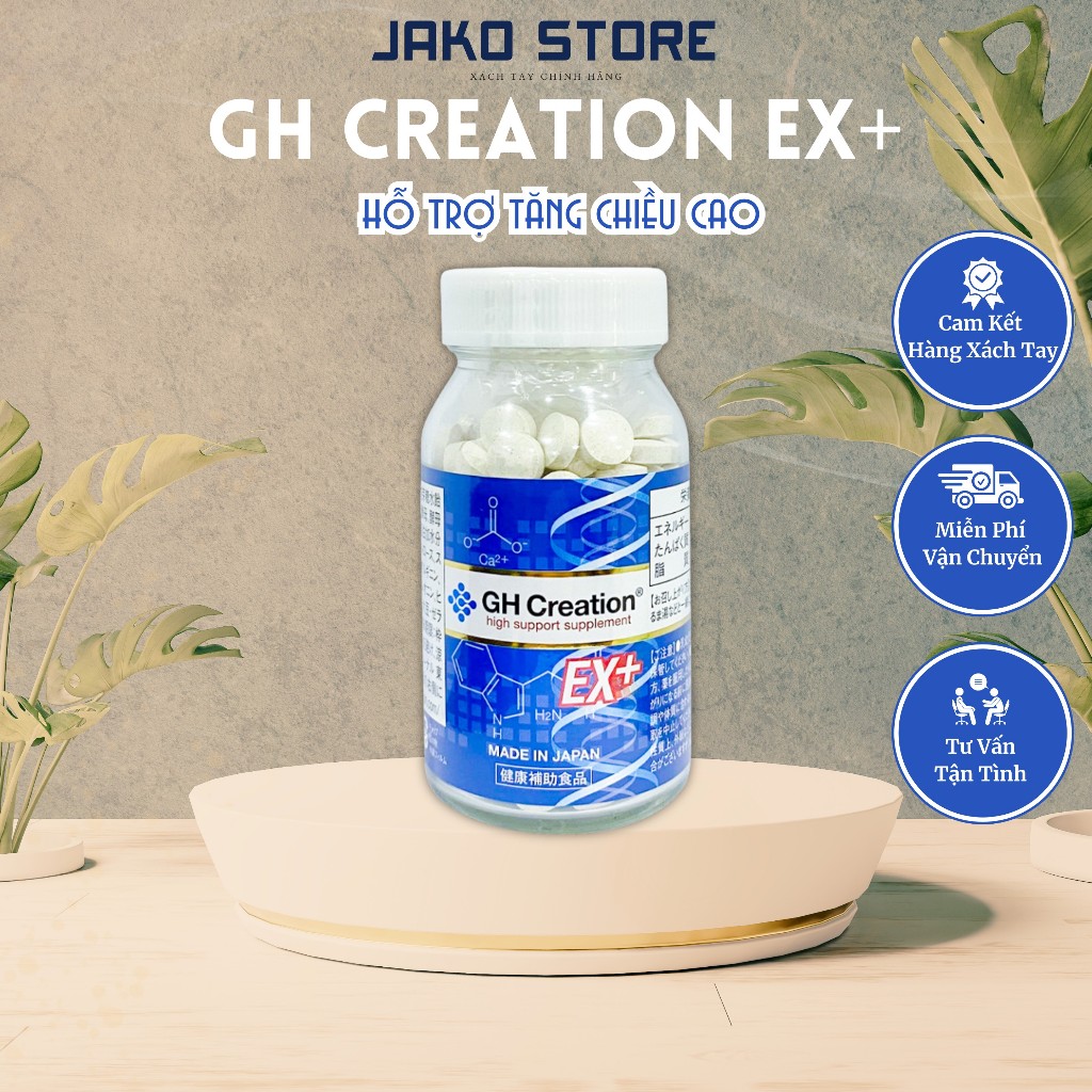 Gh Creation Ex 270 Viên Uống Tăng Chiều Cao, Hỗ Trợ tăng chiều cao gh ...