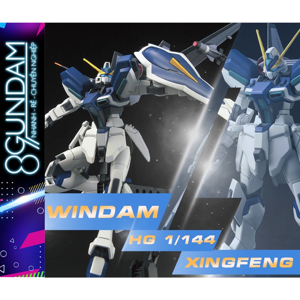 [CÓ SẴN] Mô Hình Lắp Ráp HG GAT-04 Windam Fighter (tặng kèm base) | Shopee Việt Nam
