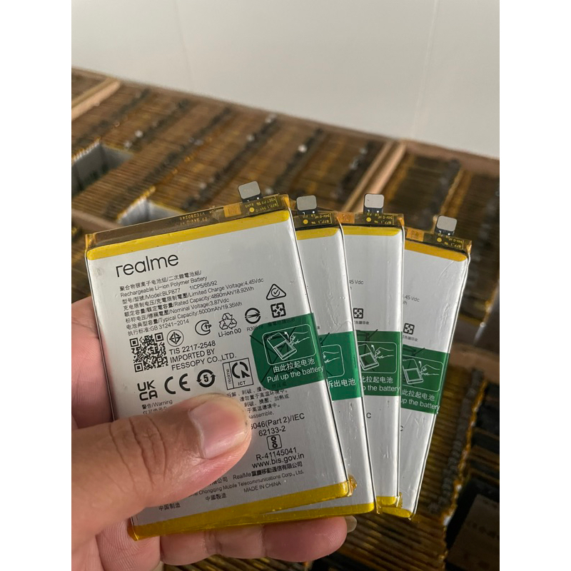 pin realme C30s blp877 chính hãng | Shopee Việt Nam