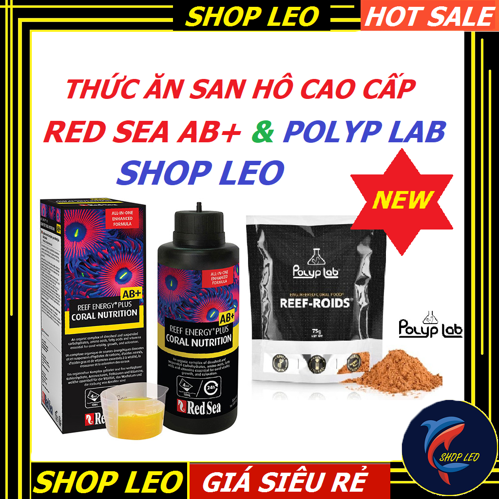 Thức ăn san hô AB+ và Reef Roids Polyp Lab (Hộp c/h/i/ế/t nhỏ)-Thức ăn ...