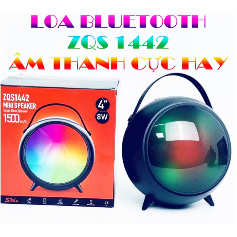 LOA BLUETOOTH ZQS - 1442 , LED RGB | Shopee Việt Nam