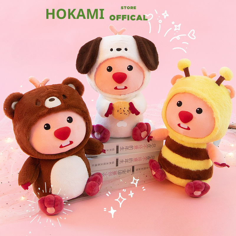 Gấu Bông Hải Ly Loopy Cosplay Loopy Ong / Gấu / Cún Hokami Nhiều Mẫu ...