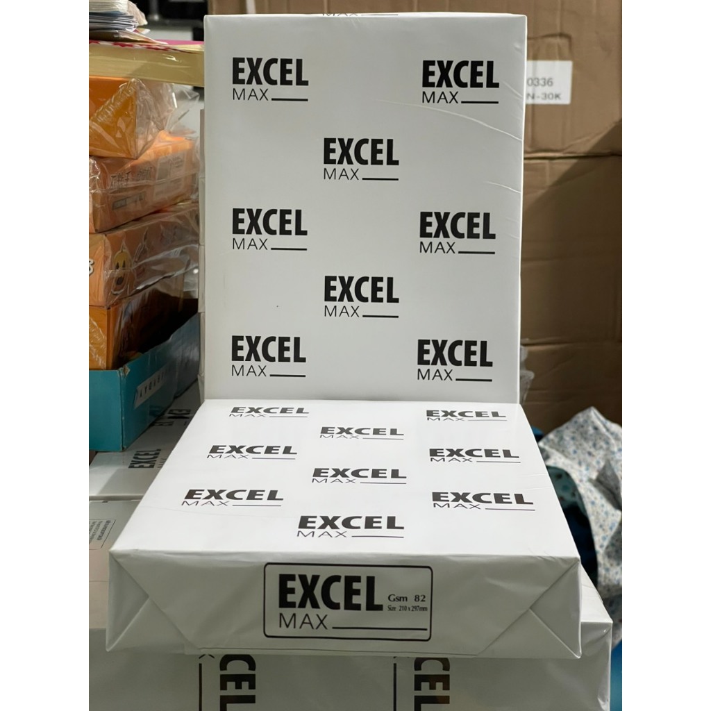 Giấy A4, Giấy in A4 70gsm, giấy A4 excell 80gsm (450 tờ/ram), giấy in ...