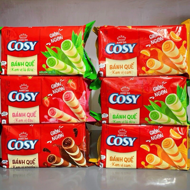 Bánh Quế Kinh Đô Cosy Đủ Vị 118g | Shopee Việt Nam