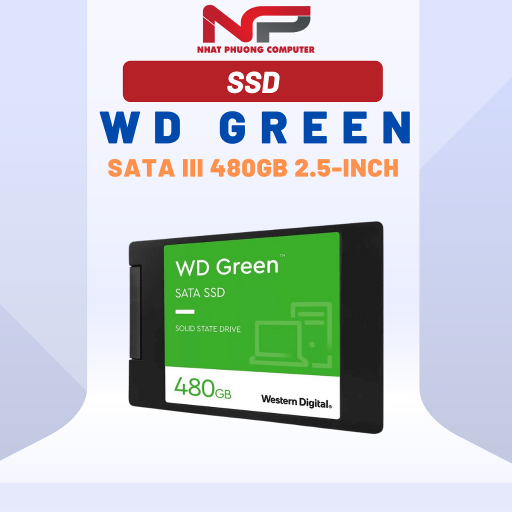 Ổ cứng SSD Western Digital Green 480GB 2.5-Inch SATA III WDS480G3G0A ...