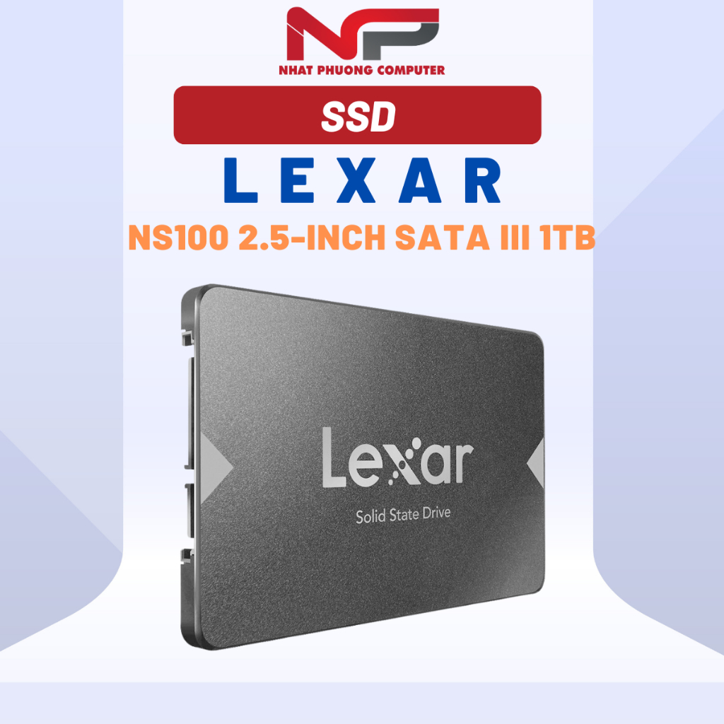 Ổ cứng SSD Lexar NS100 2.5-Inch SATA III 1TB LNS100-1TRB | Shopee Việt Nam