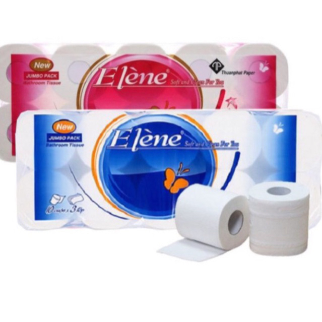 Giấy vệ sinh Elene 10 cuộn | Shopee Việt Nam