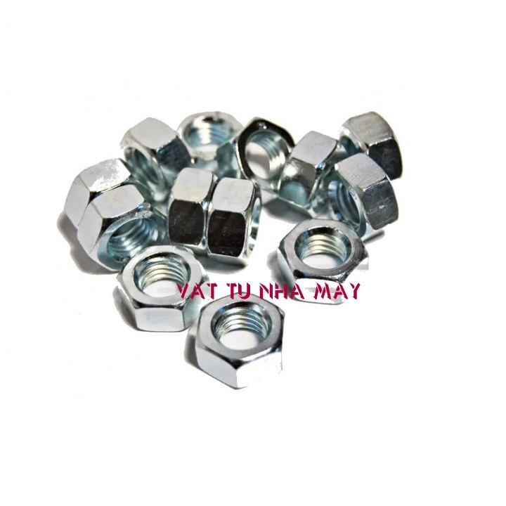 Đai ốc, ecu mạ kẽm M3/M4/M5/M6/M8/M10 (100 con) | Shopee Việt Nam