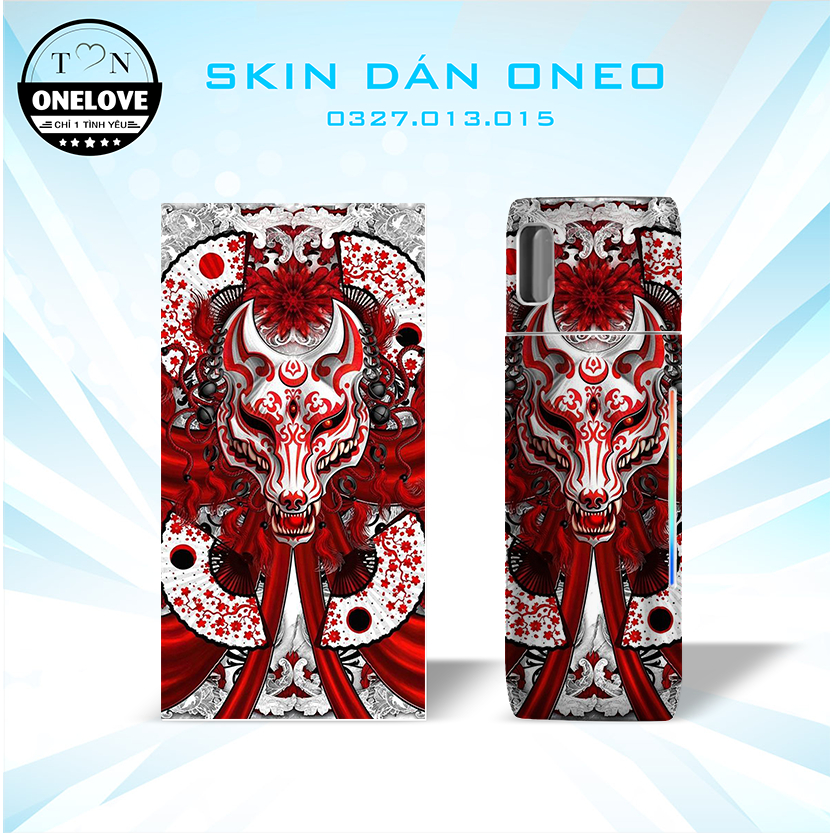 Miếng dán skin mẫu Fox Xi Cáo Quỷ kim tuyến cho X-lim SQ Pro / V2 / Pro ...