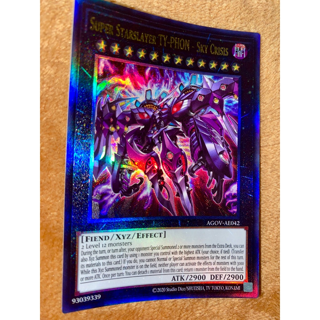 Super Starslayer TY-PHON - Sky Crisis AGOV-AE042 - Ultimate Rare ...