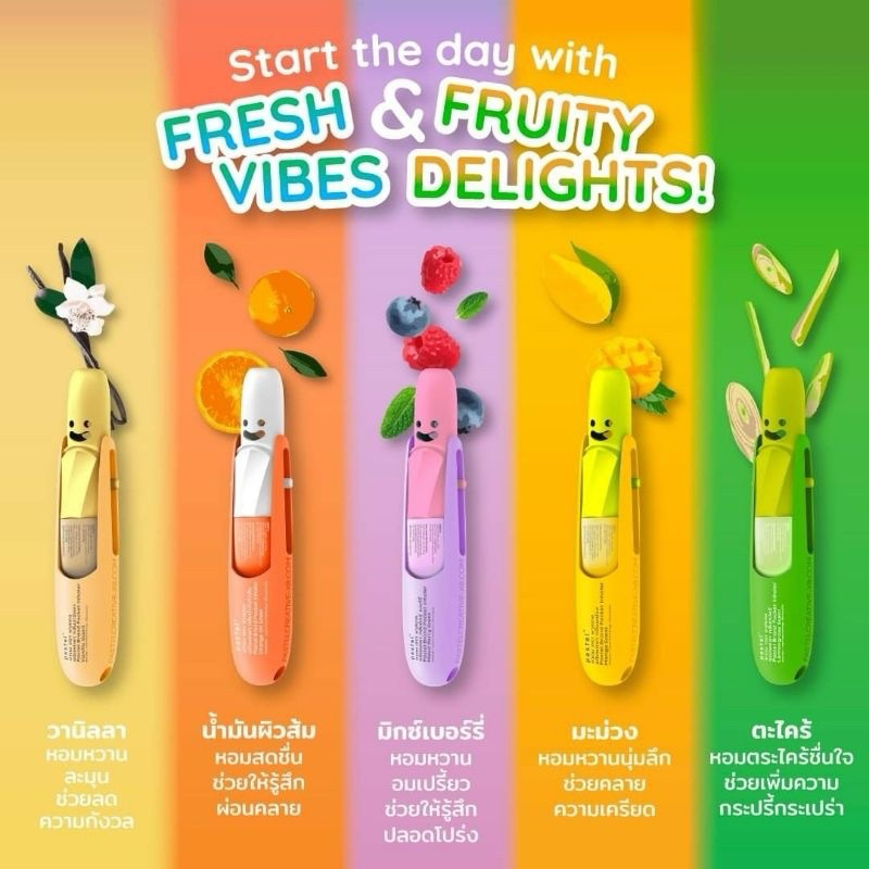 ỐNG HÍT THÔNG MŨI PASTEL POCKET INHALER THÁI LAN MÙI BẠC HÀ TINH DẦU ...