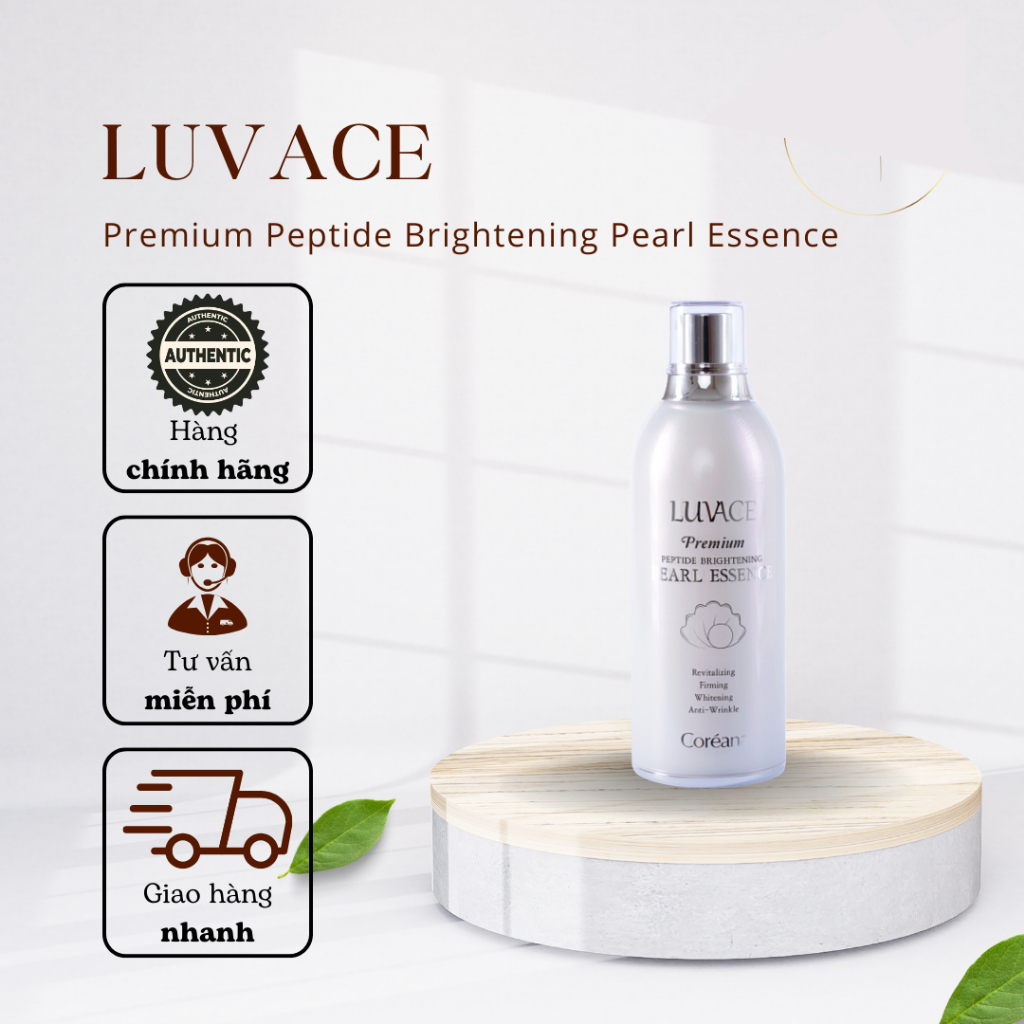 Tinh chất dưỡng trắng da Luvace Peptide Brightening Pearl Essence của ...