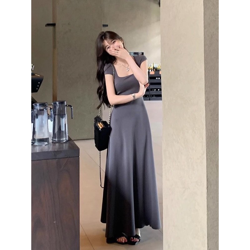 Váy maxi body , đầm nữ dáng dài siêu xinh xắn TC75 | Shopee Việt Nam