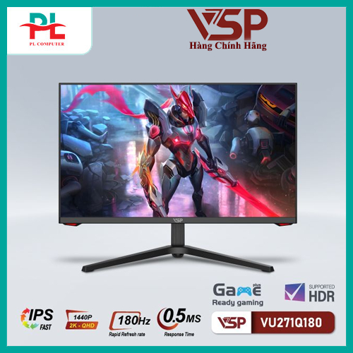 Màn hình VSP VU271Q180 27 inch 2K IPS 180Hz 0.5ms - Hàng Chính Hãng | Shopee Việt Nam