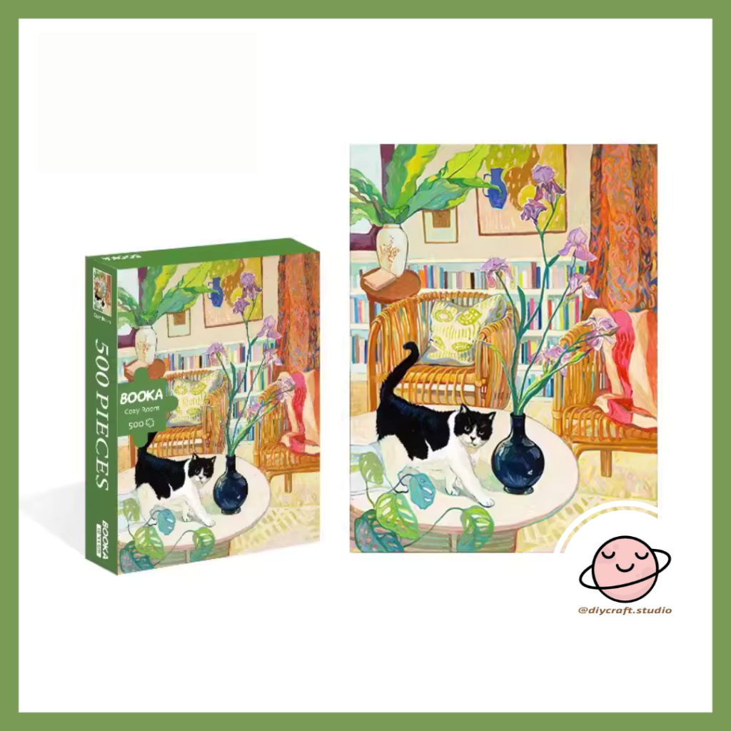 Tranh ghép hình BOOKA 500 mảnh - Jigsaw puzzle 500 pcs - Đồ chơi ghép ...