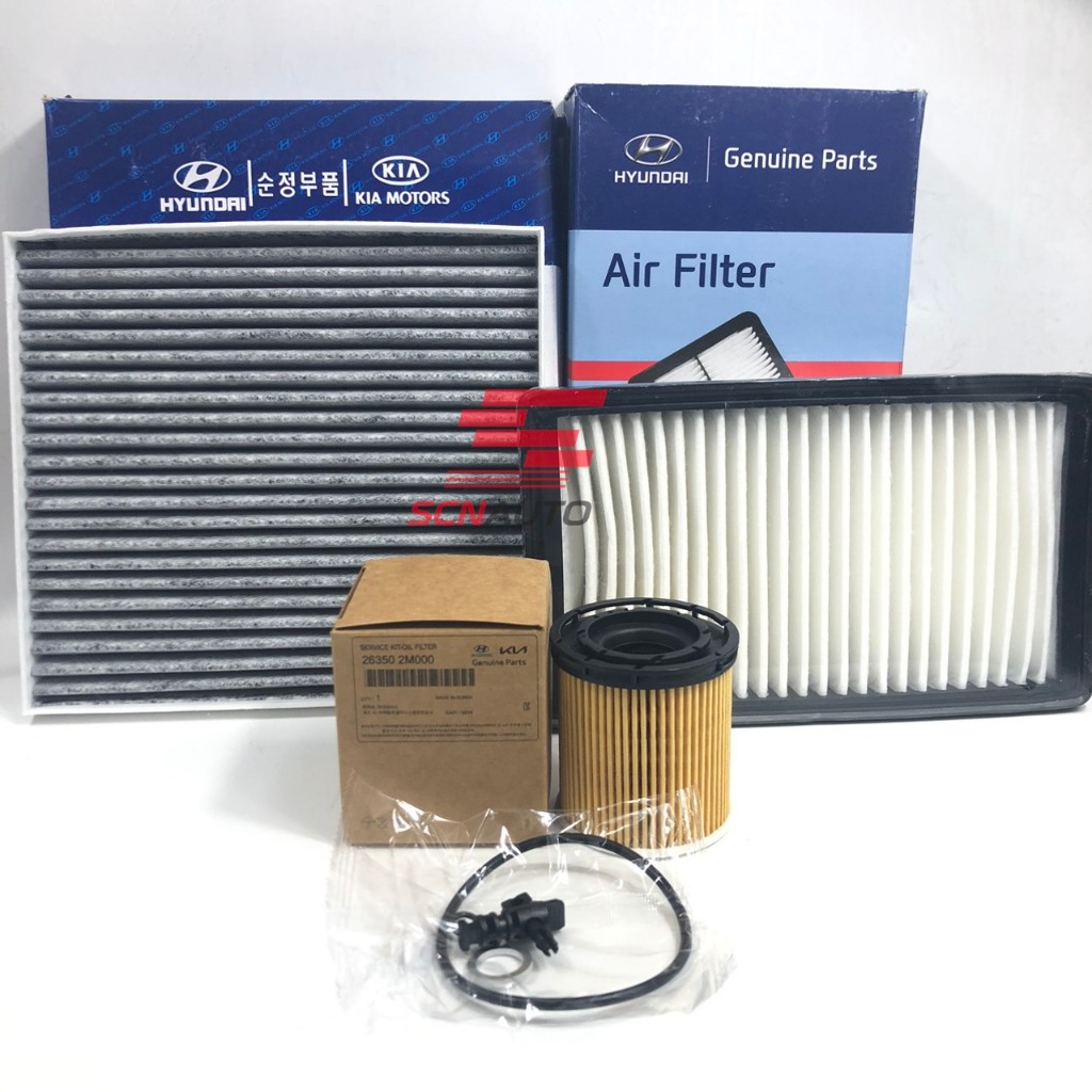 Combo 3 Món Kia Sonet , Carens 2023 - nay Lọc gió động cơ Lọc điều hòa ...