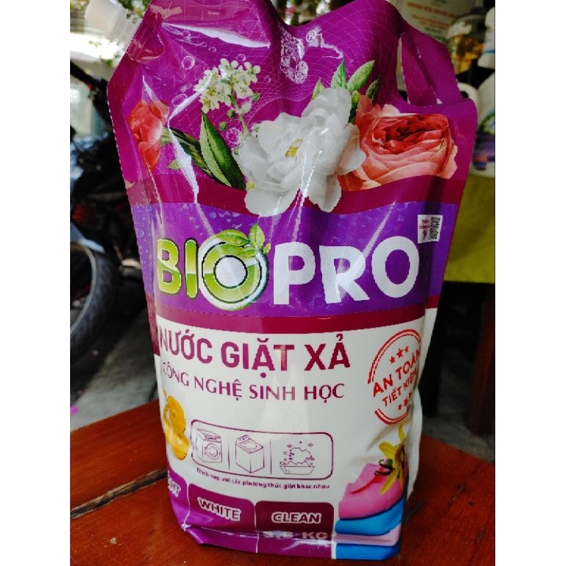 NƯỚC GIẶT SINH HỌC DẠNG TÚI 3,8KG HƯƠNG HOA ANH THẢO BIOPRO | Shopee Việt Nam
