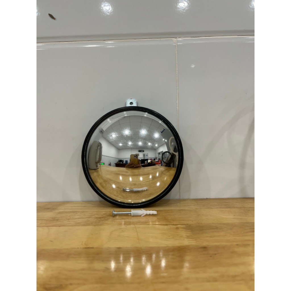 gương cầu lồi phong thủy (25cm - 20cm - 15cm - 12.5cm) bát treo đầy đủ kèm theo | Shopee Việt Nam