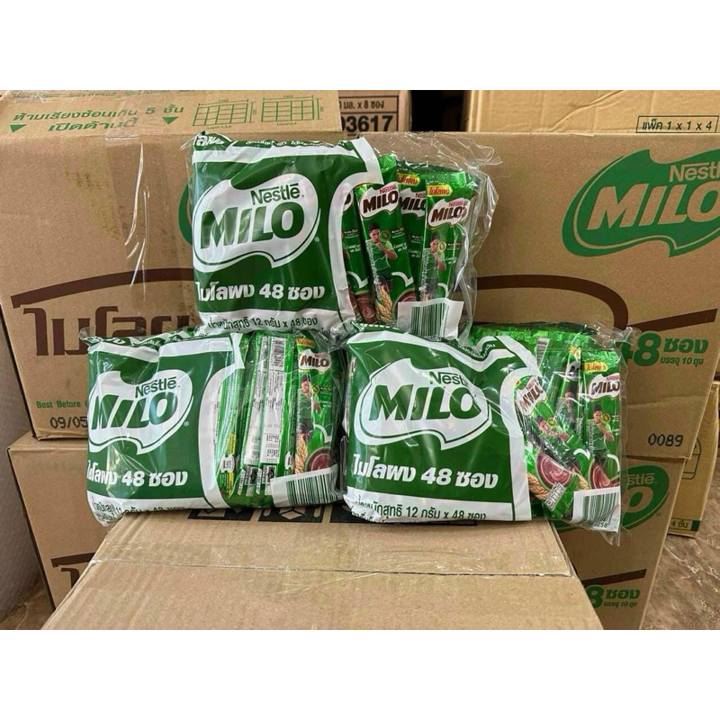 THANH MILO THÁI LAN SỮA BỘT HOÀ TAN 12G | Shopee Việt Nam