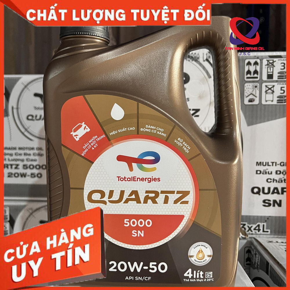[Chính hãng TotalEnergies VN] Dầu nhớt động cơ TOTAL QUARTZ 5000 SN ...