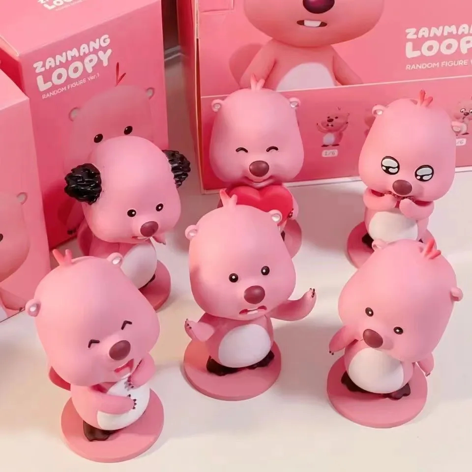 ( Blind box) Set 6 Mô Hình Nhân Vật Loopy Ruby Dễ Thương Decor Trang ...