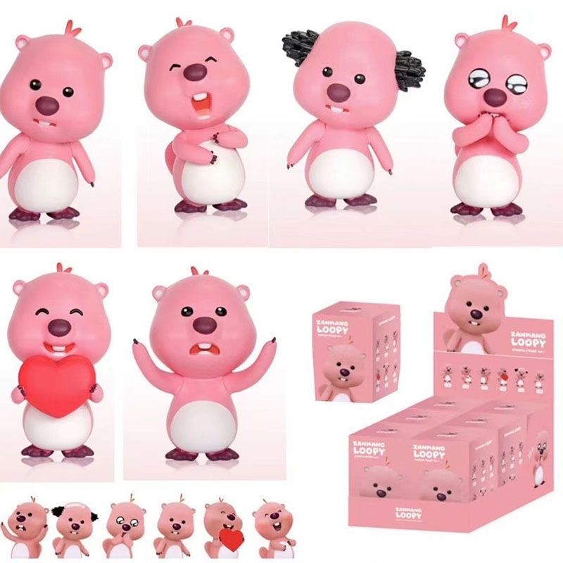 ( Blind box) Set 6 Mô Hình Nhân Vật Loopy Ruby Dễ Thương Decor Trang ...
