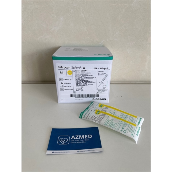 Kim luồn Nhi Braun Introcan 24G_Kim luồn Bướm Braun Vasofix 18G/20G/22G_Kim chọc dò Braun ...