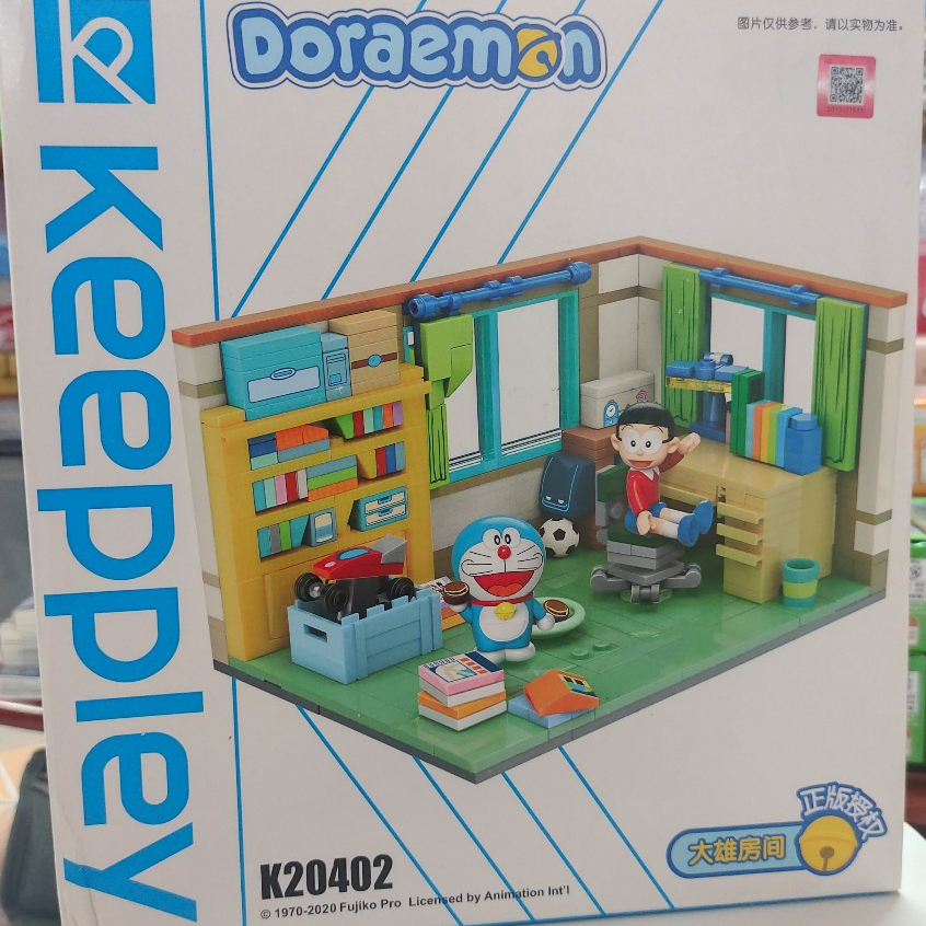 Bộ mô hình Lego Doraemon Phòng Học Nobita hàng Keeppley chính hãng ...