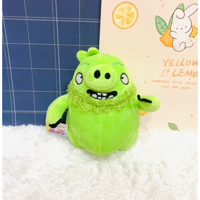 Thú Bông Heo Xanh Leonard trong Angry Birds - Size 20cm | Shopee Việt Nam