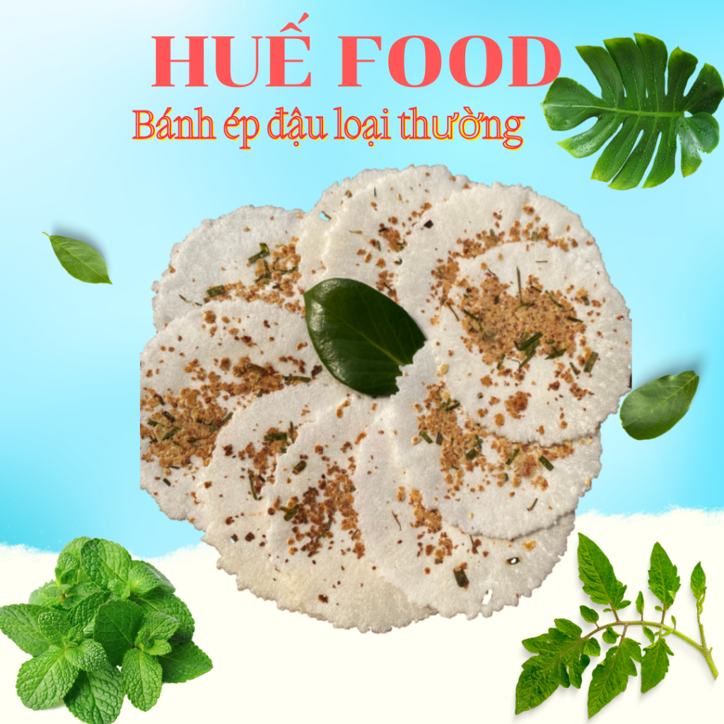 [SIÊU NGON] Đặc sản Huế bánh ép khô đậu phộng ngon giòn 10 cái/bọc Đặc ...