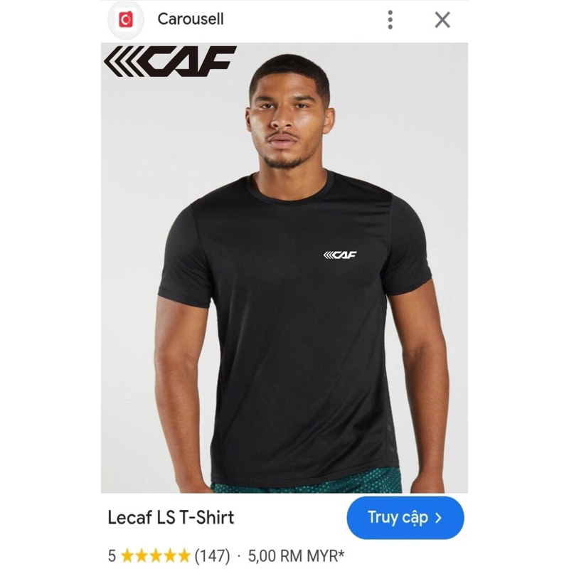 áo thun thể thao Lecaf cho Nữ Nam xuất Hàn xịn | Shopee Việt Nam