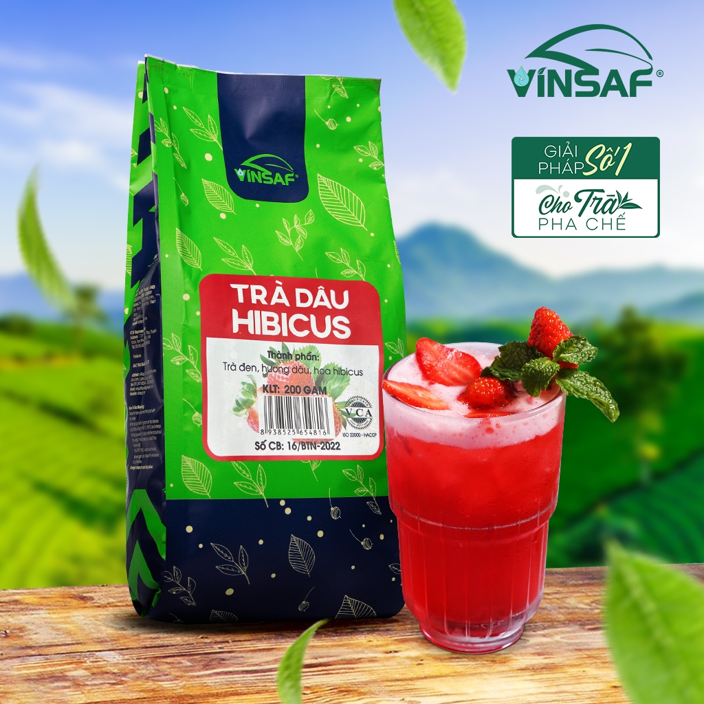 TRÀ DÂU HIBICUS TÚI LỌC VINSAF 200gr | Shopee Việt Nam