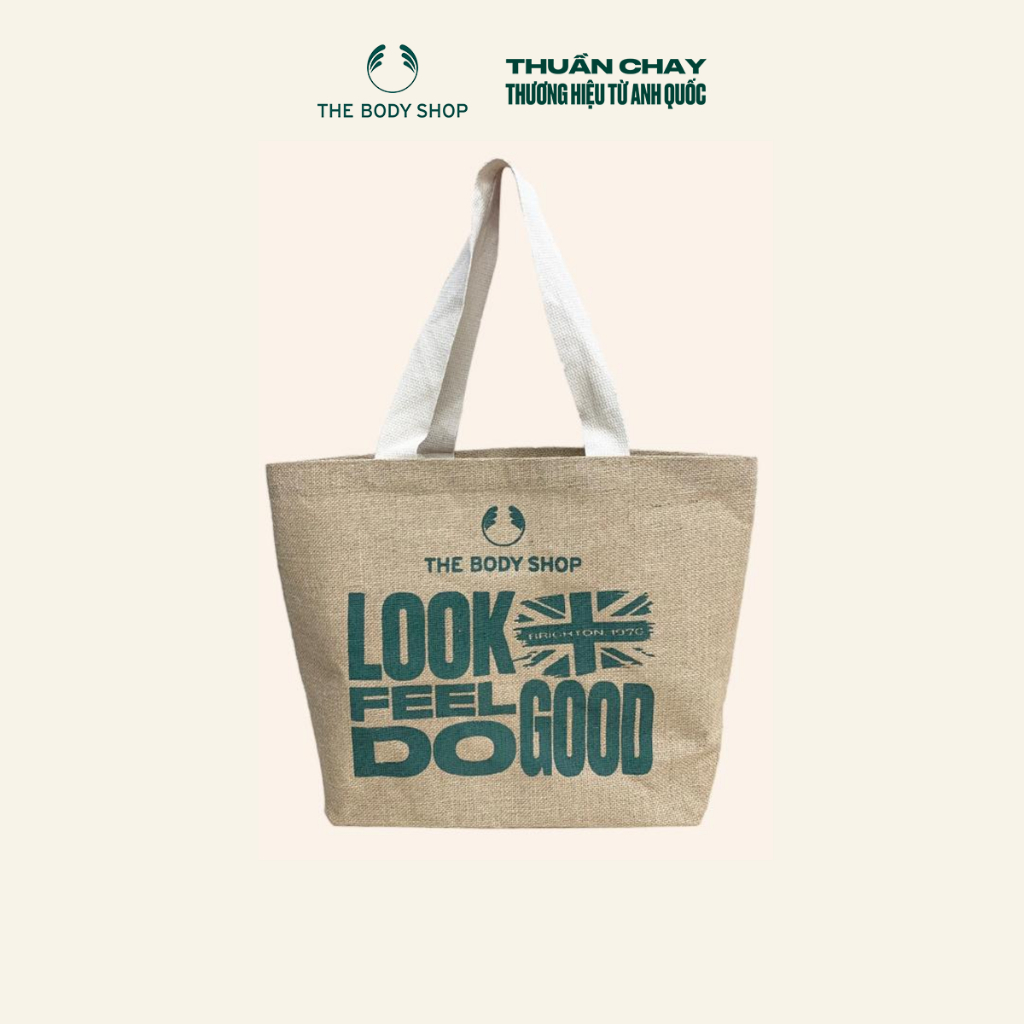 [Quà tặng]Túi xách Look Do Feel Good Bag The Body Shop | Shopee Việt Nam