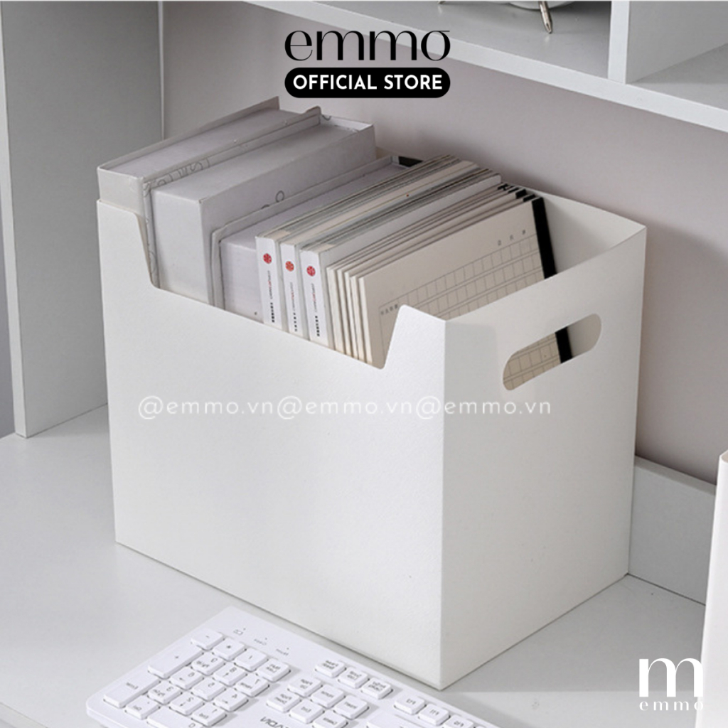 HỘP ĐỰNG TÀI LIỆU, SÁCH, GIẤY VĂN PHÒNG ĐA NĂNG EMMO - PIHO | Shopee ...