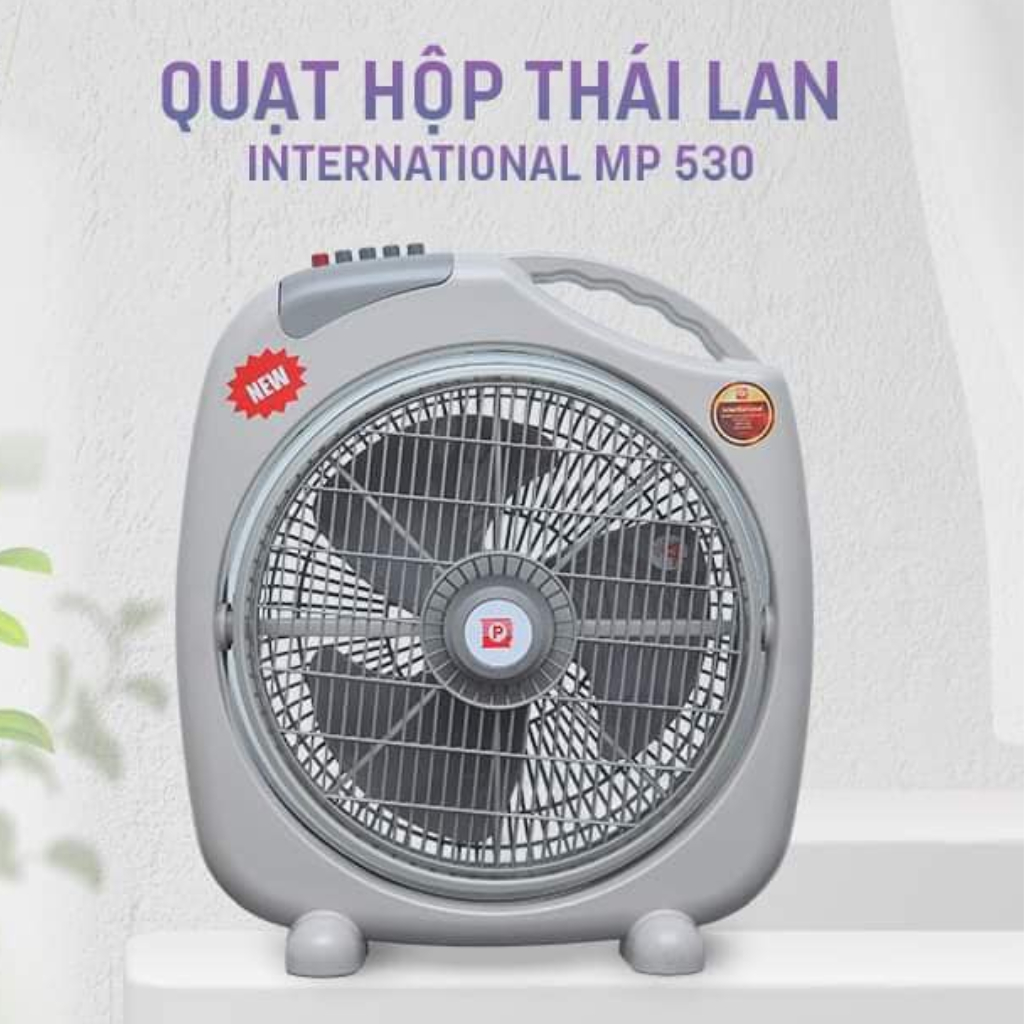 Quạt Hộp International MP530, 3 Cánh Quạt, Sải Cánh 35CM, Công Suất 50W ...