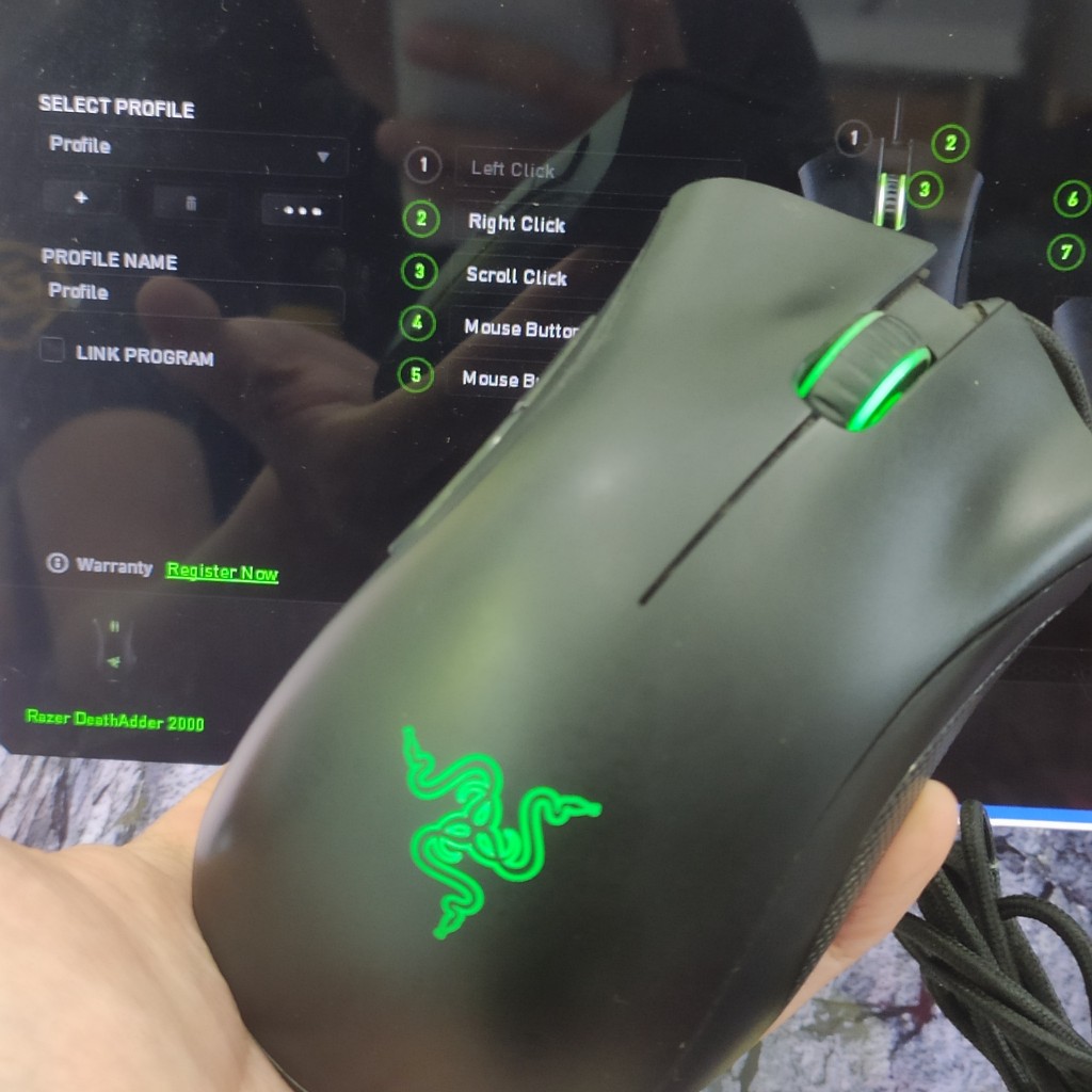 Chuột gaming có dây Razer DeathAdder Essential /Elite Cũ - 2nd Chính Hãng nhận App Synapse ...