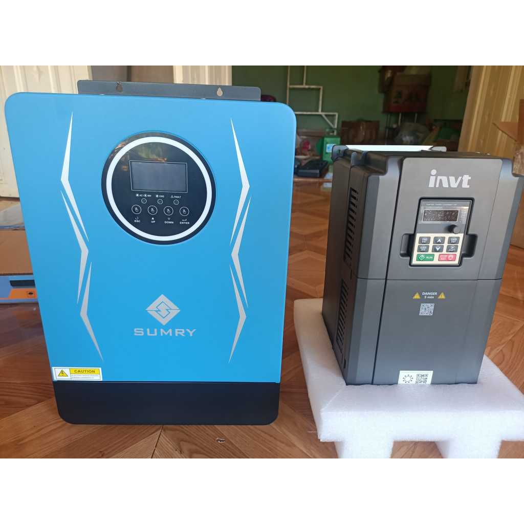 SUMRY Hybrid Inverter 6.2KW 48V AC220-240V 110A MPPT PV 55V-450V- Biến ...