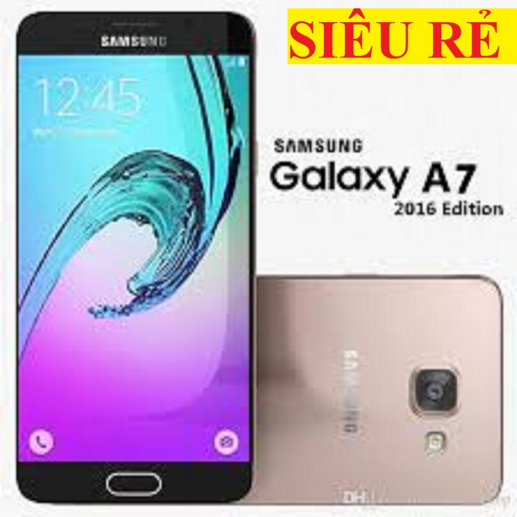 [Máy chữa cháy] điện thoại Samsung A7 (A710) 2sim, màn 5.5inch, Máy Online Zalo FB Youtebe chất ...