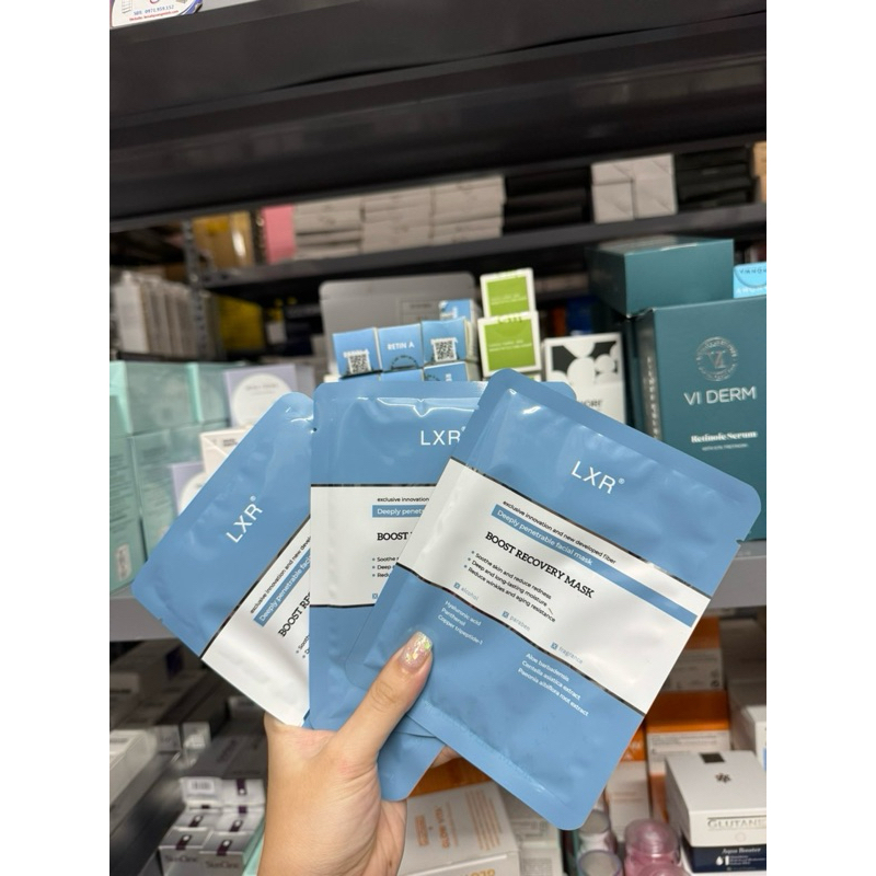 [Lẻ 1 Miếng] Mặt Nạ Xanh LXR Boost Recovery Mask - Dưỡng ẩm, làm dịu ...