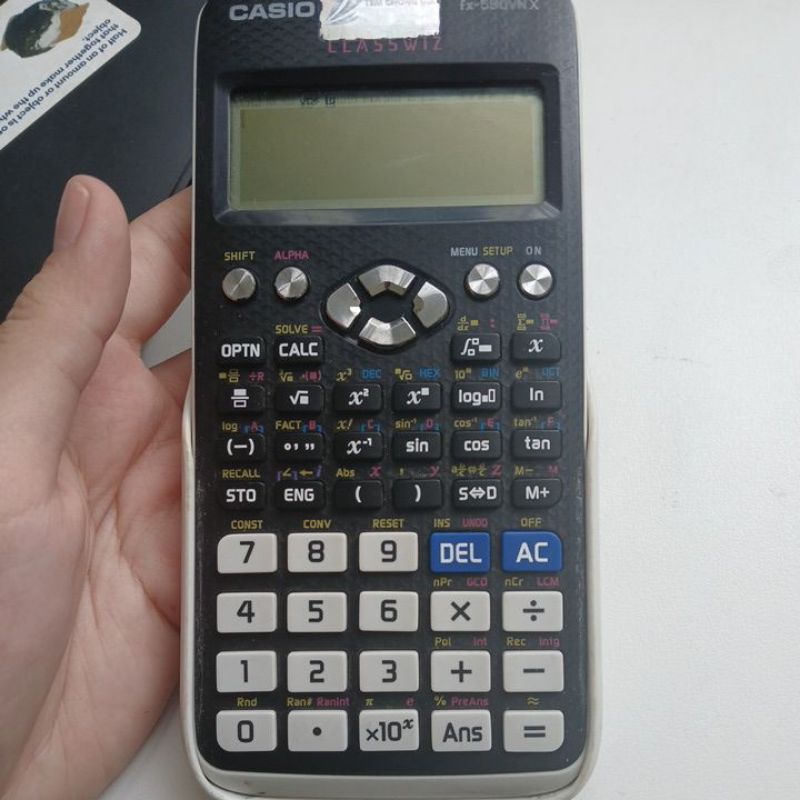 Máy tính Casio 580 chính hãng ( olded ) | Shopee Việt Nam