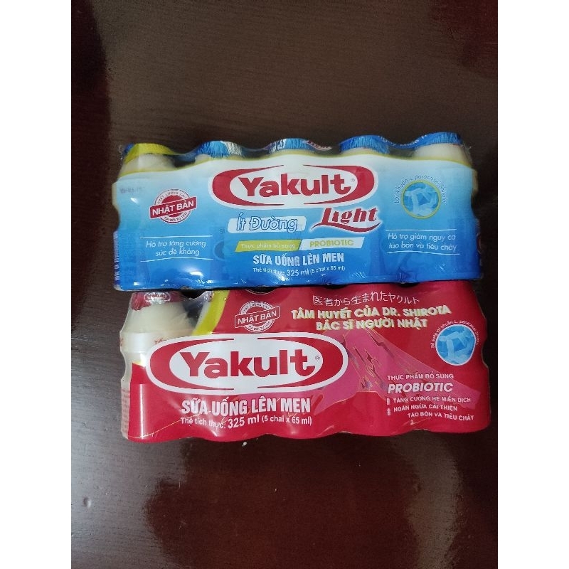 Yakult sữa uống lên men( 65ml x 5 chai) | Shopee Việt Nam